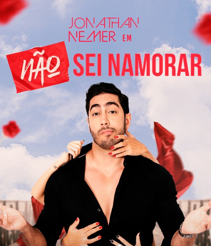Teatro Bruno Nitz recebe humorista Jonathan Nemer nesta terça